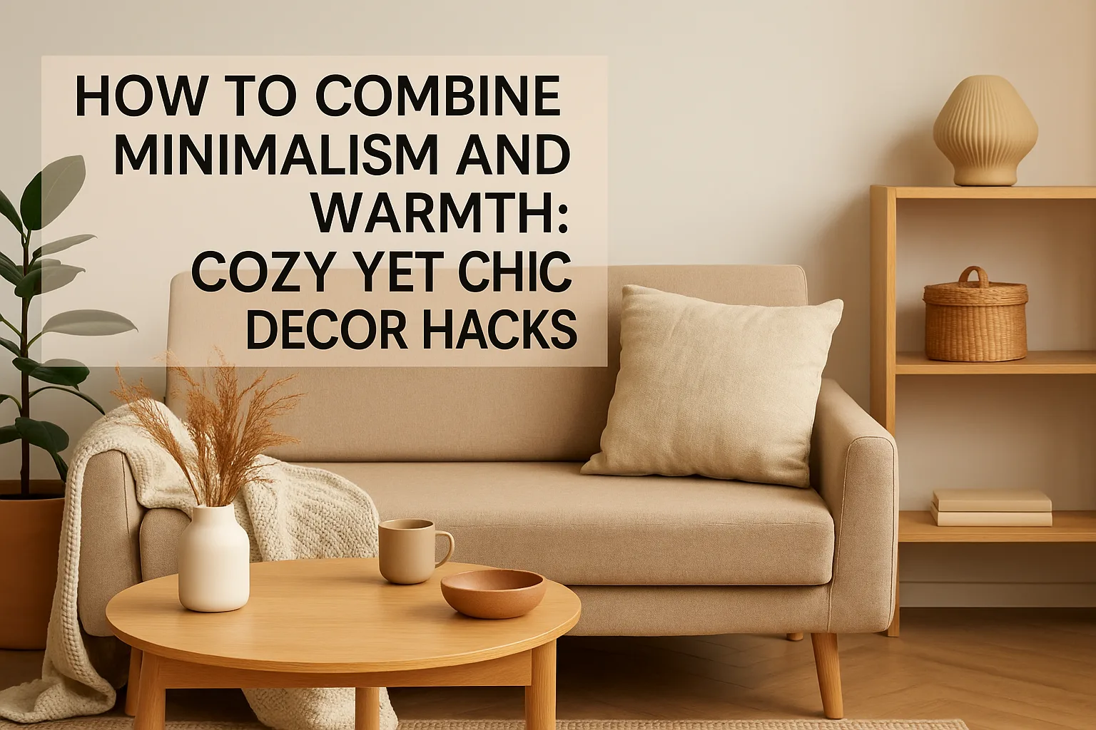 How to Combine Minimalism and Warmth: Cozy Yet Chic Decor Hacks ...